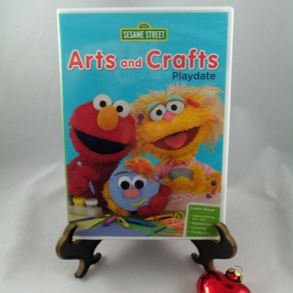 Warner Bros. | Other | Sesame Street Arts And Crafts Playdatedvd 23 ...